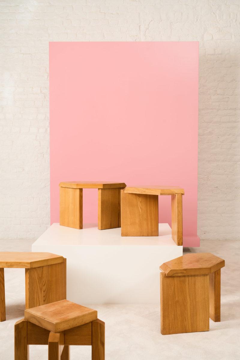MODULAR WOODEN COFFEE TABLE — Leonet Hoang